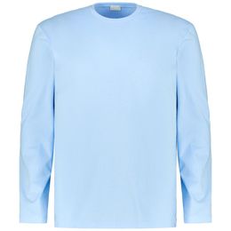 Gro&szlig;e Gr&ouml;&szlig;en Mey Sleepwear Longsleeve aus Baumwolle Farbe hellblau Gr&ouml;&szlig;e: 3XL