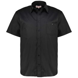 Gro&szlig;e Gr&ouml;&szlig;en Kamro Freizeithemd mit Stretch Farbe schwarz Gr&ouml;&szlig;e: 4XL