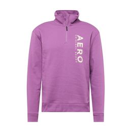 A&Eacute;ROPOSTALE Sweatshirt Herren Gr&ouml;&szlig;e M orchidee / wei&szlig;