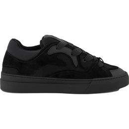 Fl&acirc;neur Low-Top Sneaker - Avenue Sneaker Black - Gr. 45 (EU) - in Schwarz - f&uuml;r Damen
