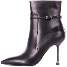 Liu Jo Stiefel - Pointed Toe Ankle Boots With Stiletto Heel - Gr. 36 (EU) - in Schwarz - f&uuml;r Damen