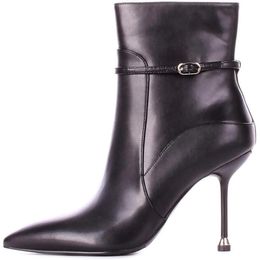 Liu Jo Stiefel - Pointed Toe Ankle Boots With Stiletto Heel - Gr. 37 (EU) - in Schwarz - f&uuml;r Damen