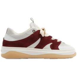 Mason Garments Low-Top Sneaker - Venice Multi Bordo - Gr. 44 (EU) - in Wei&szlig; - f&uuml;r Damen