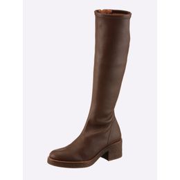 Heine Witt Damen Stiefel, cognac, Gr&ouml;&szlig;e 39
