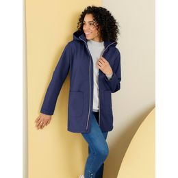 WITT Damen Softshelljacke mit Fleece-Futter, marine, Gr&ouml;&szlig;e 44