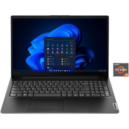 Lenovo Notebook "V15 G4 AMN", 8 GB RAM 256 GB SSD, Ryzen 5, Windows 11 Pro, schwarz, Notebooks