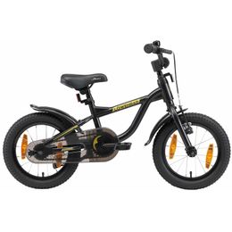 LÖWENRAD Kinderfahrrad "Sport", 21cm, 14 Zoll (35,56cm), schwarz, Fahrräder