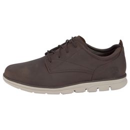 Timberland Damen Sneaker "BRADSTREET LOW LACE UP SNEAKER", Gr. 44,5, braun, Leder, Schuhe