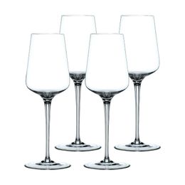 Nachtmann Weißweinglas "Weißweingläser ViNova 380 ml 4er Set transparent", transparent, Trinkgefäße