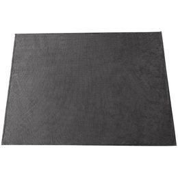 Wohndecke Bruno Banani, B:150cm L:200cm, grau, Polyester, Wohndecken, "Shakira", Weiche Kuscheldecke mit Pr&auml;gedruck in Waffeloptik, 150x200 cm
