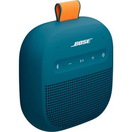 Bose Portable-Lautsprecher "SoundLink Micro (2. Gen.)", B:10,4cm H:10,4cm T:3,91cmtwilight blau, Lautsprecher