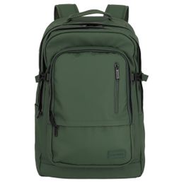 Travelite Damen Freizeitrucksack "BASICS Rucksack Plane", gr&uuml;n, Polyester, unifarben, Basic, Rucks&auml;cke, Schulrucksack Arbeitsrucksack Reiserucksack