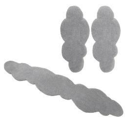 Bettumrandung my home, H:25mm, grau, Obermaterial: 100% Polyester, Schlafzimmer, Bettumrandungen, "Microfaser Teppich Magong, besonders weich, sehr