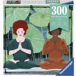 Ravensburger Kinder Puzzle "Yoga", grün, B:27cm H:39cm, Puzzles, Made in Europe