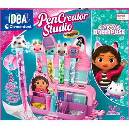 Clementoni Kinder Kreativset "Idea, Mein Stift-Atelier - Gabby`s Dollhouse"bunt, Kunststoff, Kreativsets