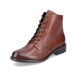 Remonte Damen Schnürstiefelette "Remonte Stiefelette Glattleder", Gr. 41chestnut, Glattleder, Schuhe