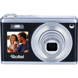 Rollei Kompaktkamera "Compactline 10x", B:10,2cm H:6,5cm T:2,7cm, schwarz, Fotokameras