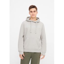 Bench. Herren Kapuzensweatshirt "PROBERT", grau, Gr. 56, unifarben, Sweatware, Obermaterial: 60% Baumwolle, 40% Polyester, Sweatshirts