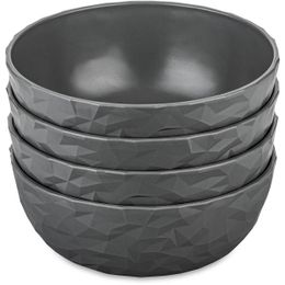 Koziol Schale "CLUB BOWL", B/H/L: 16,2cm x 6,4cm, grau, Schüsseln, 700 ml, spülmaschinengeeignet, melaminfrei, CO² neutrale Produktion