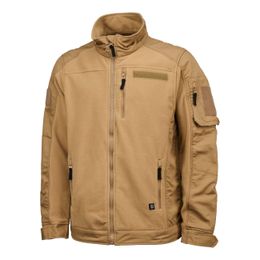 Brandit Damen Allwetterjacke "Brandit Herren Fleecejacket Ripstop"camel, Gr. XL, unifarben, 100% Polyester, Jacken