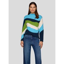 Rabe Damen Strickpullover "Pullover"türkis, Gr. 42, 38%Polyacryl, 38%Baumwolle, 14%Polyester, 10%Polyamid, Pullover