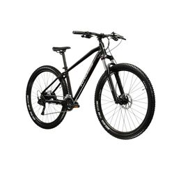 KROSS Mountainbike "KROSS Mountainbike Hardtail 27,5" Hexagon 5.0 schwarz 18 G&auml;nge", 38cm, 27,5 Zoll (69,85cm) hinten: 27,5 Zoll (69,85cm)schwarz,