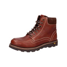 Camel Active Damen Schn&uuml;rstiefel "Camel Active Stiefel Leder", Gr. 44cafe, Leder, Schuhe