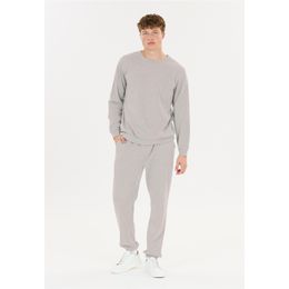 Endurance Damen Sweathose "Arlanc"hellgrau, meliert, Gr. M, unifarben, 65% Polyester, 35% Baumwolle, Hosen