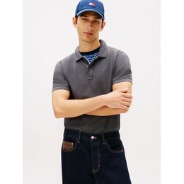 Tommy Jeans Herren Poloshirt "TJM SLIM PLACKET POLO EXT", grau, Gr. XXL, Piqu&eacute;, Obermaterial: 100% Baumwolle, Shirts