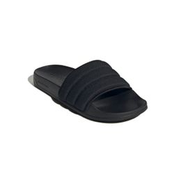 Herren Pantolette "ADILETTE NOSHOWER SLIDES", adidas Sportswear, Gr. 43, schwarz, Textil, Schuhe