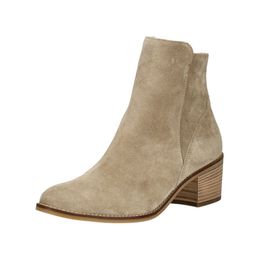 Paul Green Damen Stiefelette "Paul Green Stiefelette Veloursleder", Gr. 38beige, Veloursleder, Schuhe