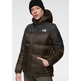 The North Face Damen Daunenjacke "W DIABLO DOWN 2.0 HOODIE", braun, Gr. L, unifarben, Obermaterial: 100% Polyester. Wattierung: 90% Daunen, 10%