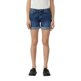 QS Damen Bermudas, blau, Gr. 44, unifarben, Denim/Jeans, Obermaterial: 84% Baumwolle, 14% Polyester, 2% Elasthan. Futter: 65% Polyester, 35%