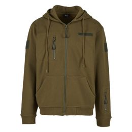 Brandit Herren Bomberjacke "Brandit Tactical Sweat Jacket"olive, Gr. L, unifarben, 100% Nylon, Jacken