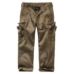 Brandit Jungen Cargohose "Brandit Kids US Ranger Trouser"olive, Gr. 134, 80% Polyester, 20% Baumwolle, Hosen