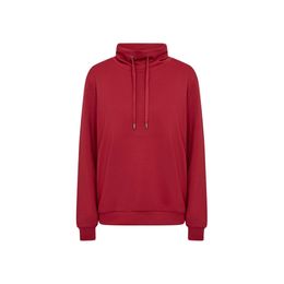 soyaconcept Damen Langarmhemd "Soya Concept Sweater SC-BANU"4780 rot, Gr. S, Obermaterial: 48% Modal, 48% Polyester, 4% Elasthan, Hemden