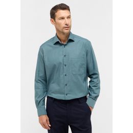 Eterna Herren Langarmhemd "COMFORT FIT"dunkelgr&uuml;n, Gr. 45, 100% Baumwolle, Hemden