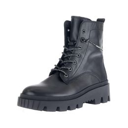 Gabor Damen Schnürstiefelette "Gabor Stiefelette Glattleder", Gr. 40schwarz, Glattleder, Schuhe