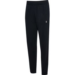 Hummel Damen Jogginghose "HMLPULSE W SWEAT PANTS", schwarz, Gr. XL, Obermaterial: 60% Baumwolle, 40% Polyester, Hosen