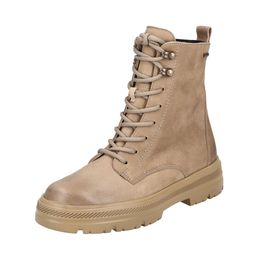Paul Green Damen Schn&uuml;rstiefelette "Paul Green Stiefelette Nubukleder", Gr. 40, braun, Nubukleder, Schuhe