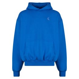 Kapuzensweatshirt Karl Kani "Karl Kani Kani Icy Dancer Backprint Hoodie", Herren, Gr. S, blau, 100% Baumwolle, bedruckt, Sweatshirts
