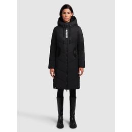 Khujo Damen Steppmantel "ARIBAY4 LIGHT"schwarz, Gr. S, unifarben, 100% Polyester, M&auml;ntel