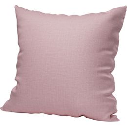 Dekokissen HOMING, B:50cm L:50cm, rosa, Polyester, Dekokissen_Sitzkissen_Kissenh&uuml;llen, "St. Tropez", Pflegeleicht