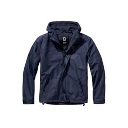 Brandit Herren Allwetterjacke "Brandit Herren Windbreaker Frontzip"navy, Gr. 4XL, unifarben, 100% Polyester, Jacken