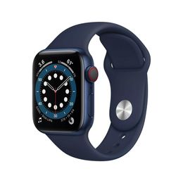 Apple Watch Series 6 (2020) GPS + Cellular 40 mm - Aluminium Blau - Sportarmband Blau