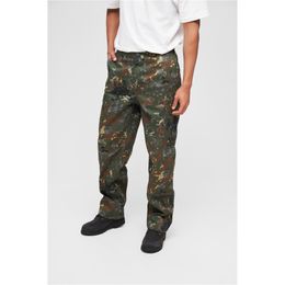 Brandit Herren Cargohose "Brandit Herren US Ranger Cargo Pants"flecktarn, Gr. S, 65% Polyester, 35% Baumwolle, Hosen
