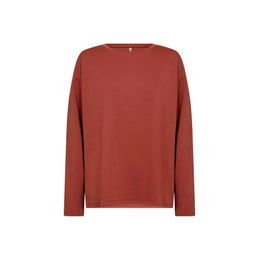 soyaconcept Damen Langarmhemd "Soya Concept Shirt SC-FELUCCA 2"4577 mineral rot, Gr. M, Obermaterial: 72% Modal, 28% Polyester, Hemden