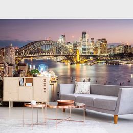 Bilderwelten Fototapete Sydney bei Nacht