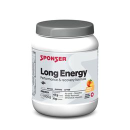 Sponser Long Energy - Peach (1000g) Ernährung Unisex