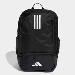 Sportrucksack adidas Performance "TIRO L BACKPACK", schwarz-weiß (schwarz, weiß), Rucksäcke, Obermaterial: 100% Polyester